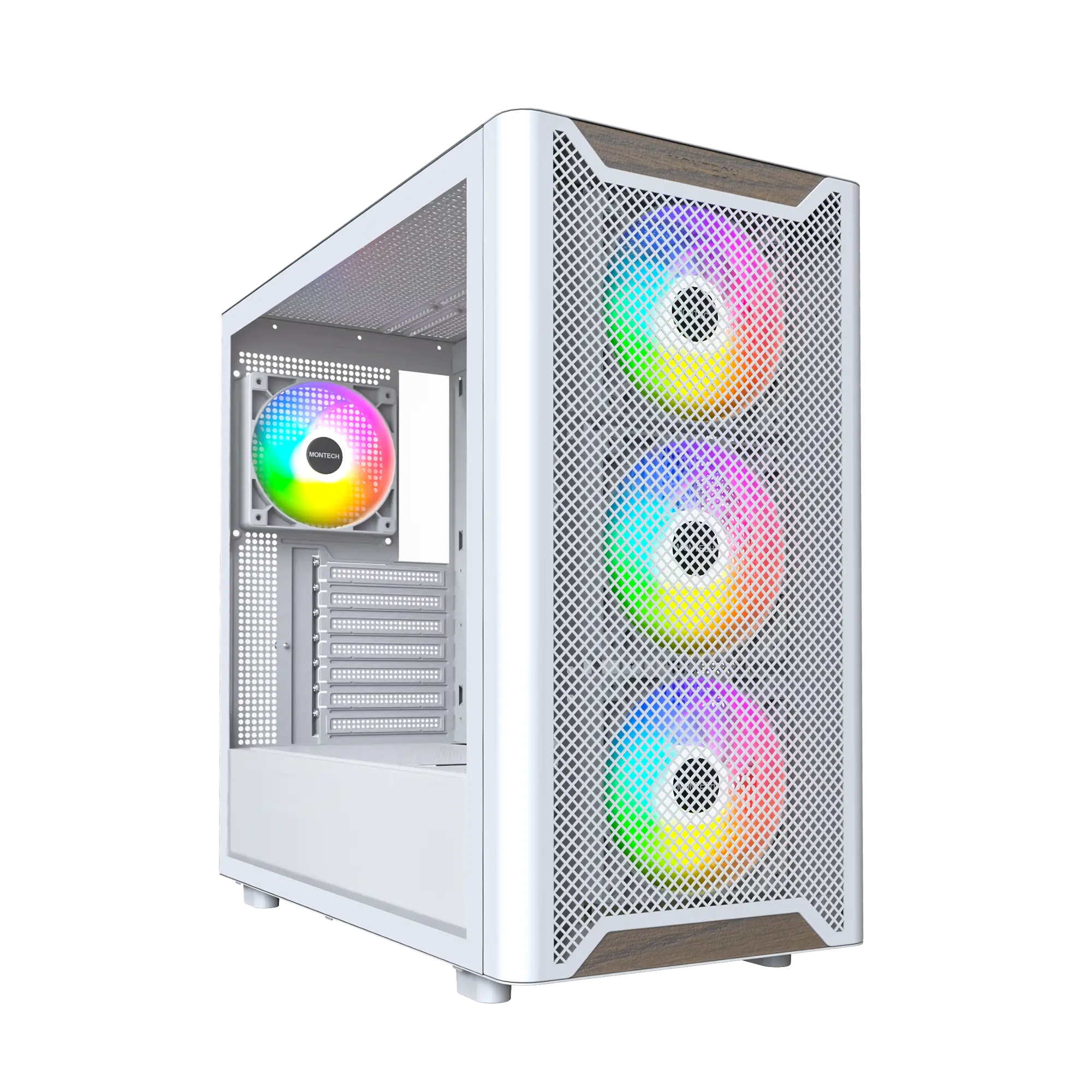 Netcodex.ph: MONTECH X5 Black ATX Mid-Tower Case ARGB 360mm Radiator ...