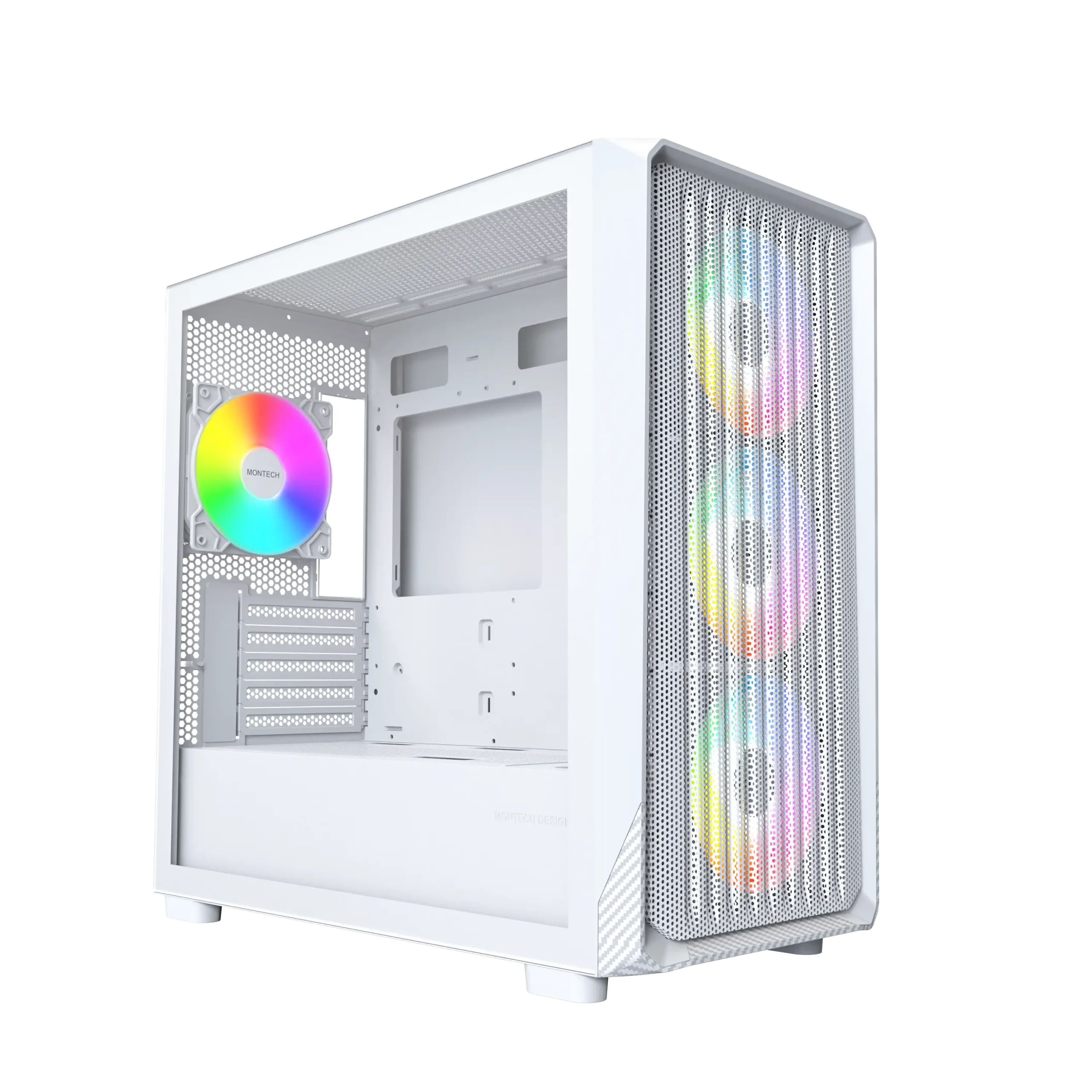 Netcodex.ph: MONTECH HS01 PRO White ATX Mid-Tower Case High-Airflow ...