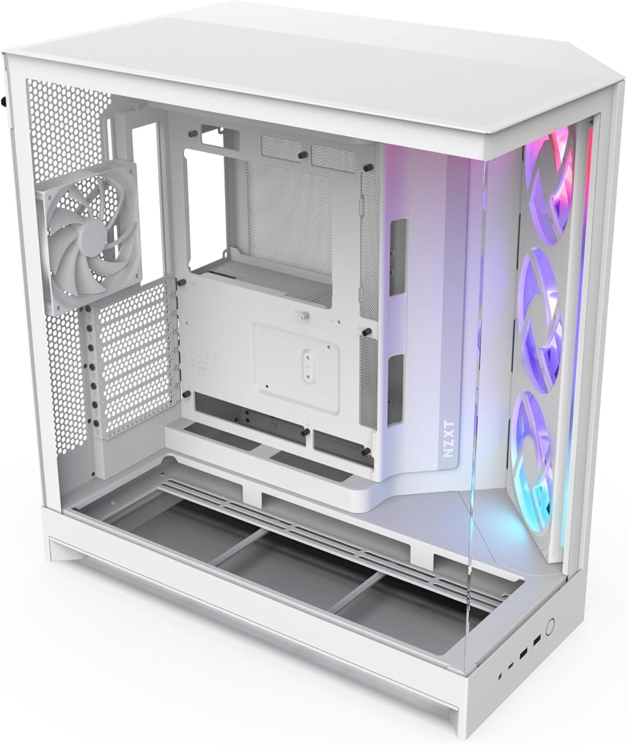 Netcodex.ph: NZXT H7 Flow 2024 Black Mid-Tower Case ATX 420mm Radiator ...