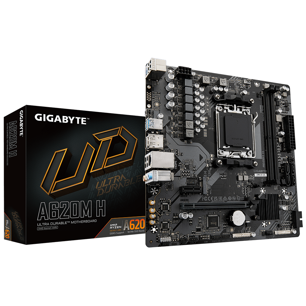Netcodex.ph: Gigabyte A620M H Micro ATX Motherboard AMD AM5 DDR5 PCIe 4 ...