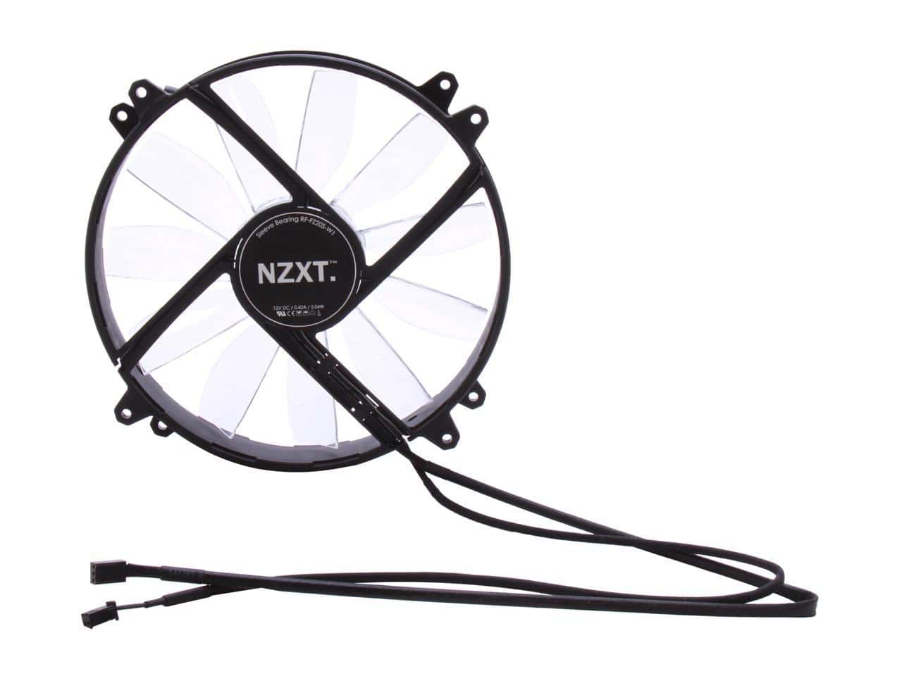 Netcodex.ph: NZXT FZ-200mm LED Airflow Fan - Red - RF-FZ20S-R1