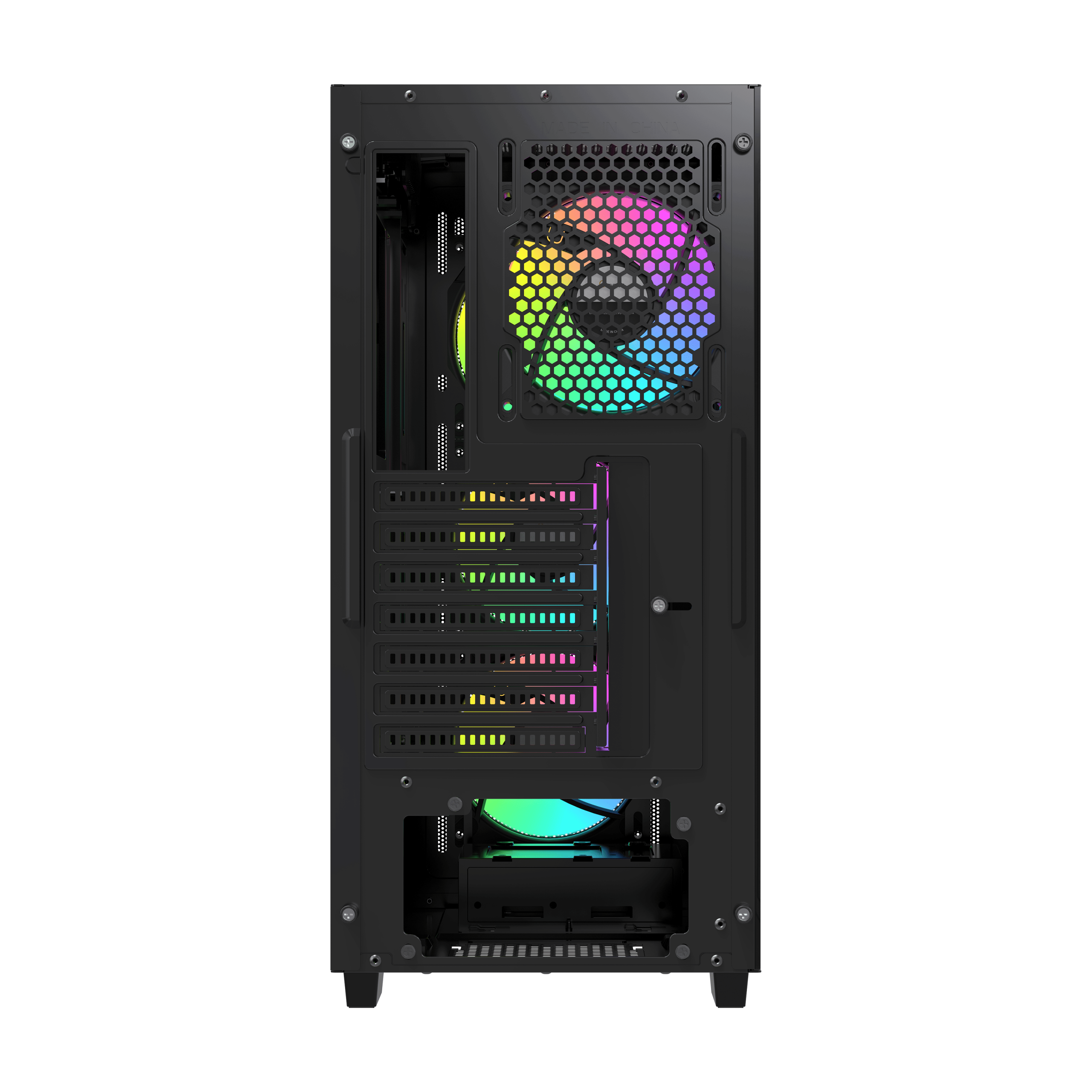 Netcodex.ph: Ocypus GAMMA-C60-BKG400XX-GL Mid-Tower PC Case with ...