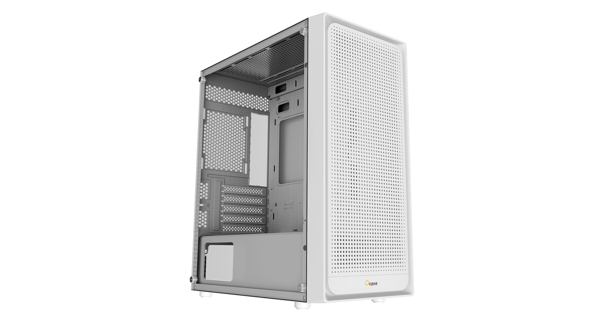 Netcodex.ph: Coolman Reyna Black M-ATX/ITX PC Case with 3 Pre-Installed ...