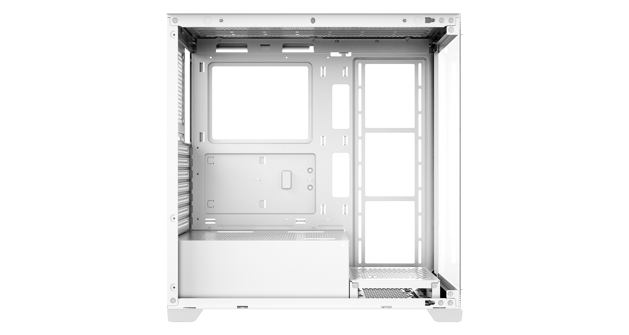 Netcodex.ph: OCYPUS GAMMA C72 WH Mid-Tower PC Case with Tempered Glass ...