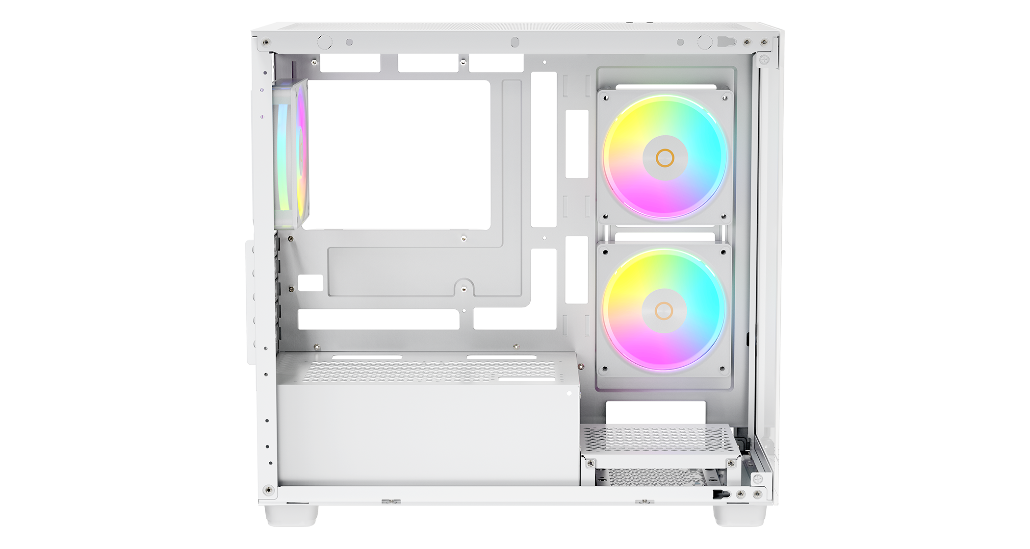 Netcodex.ph: OCYPUS GAMMA C52 WH ARGB Mini-Tower PC Case with Tempered ...