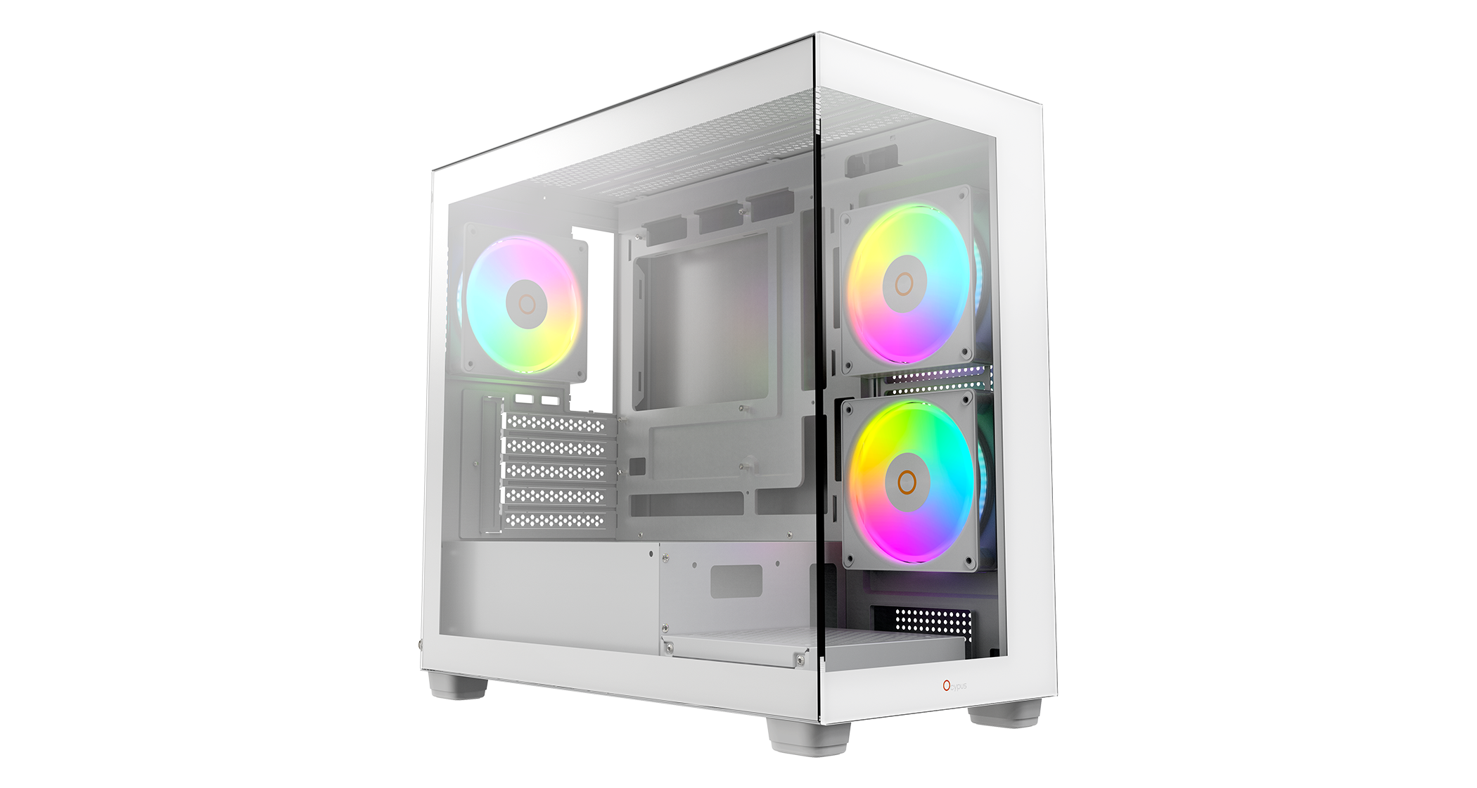 Netcodex.ph: Coolman Reyna Black M-ATX/ITX PC Case with 3 Pre-Installed ...