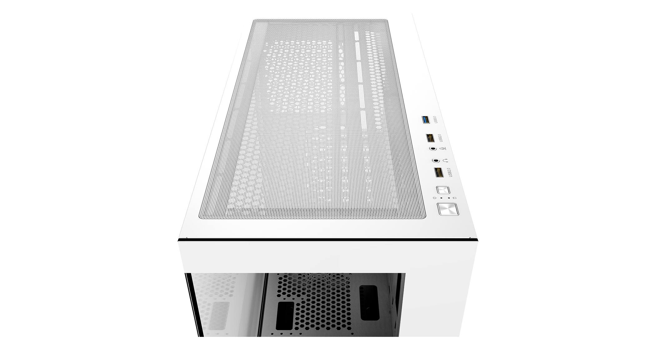 Netcodex.ph: OCYPUS GAMMA C72 WH Mid-Tower PC Case with Tempered Glass ...