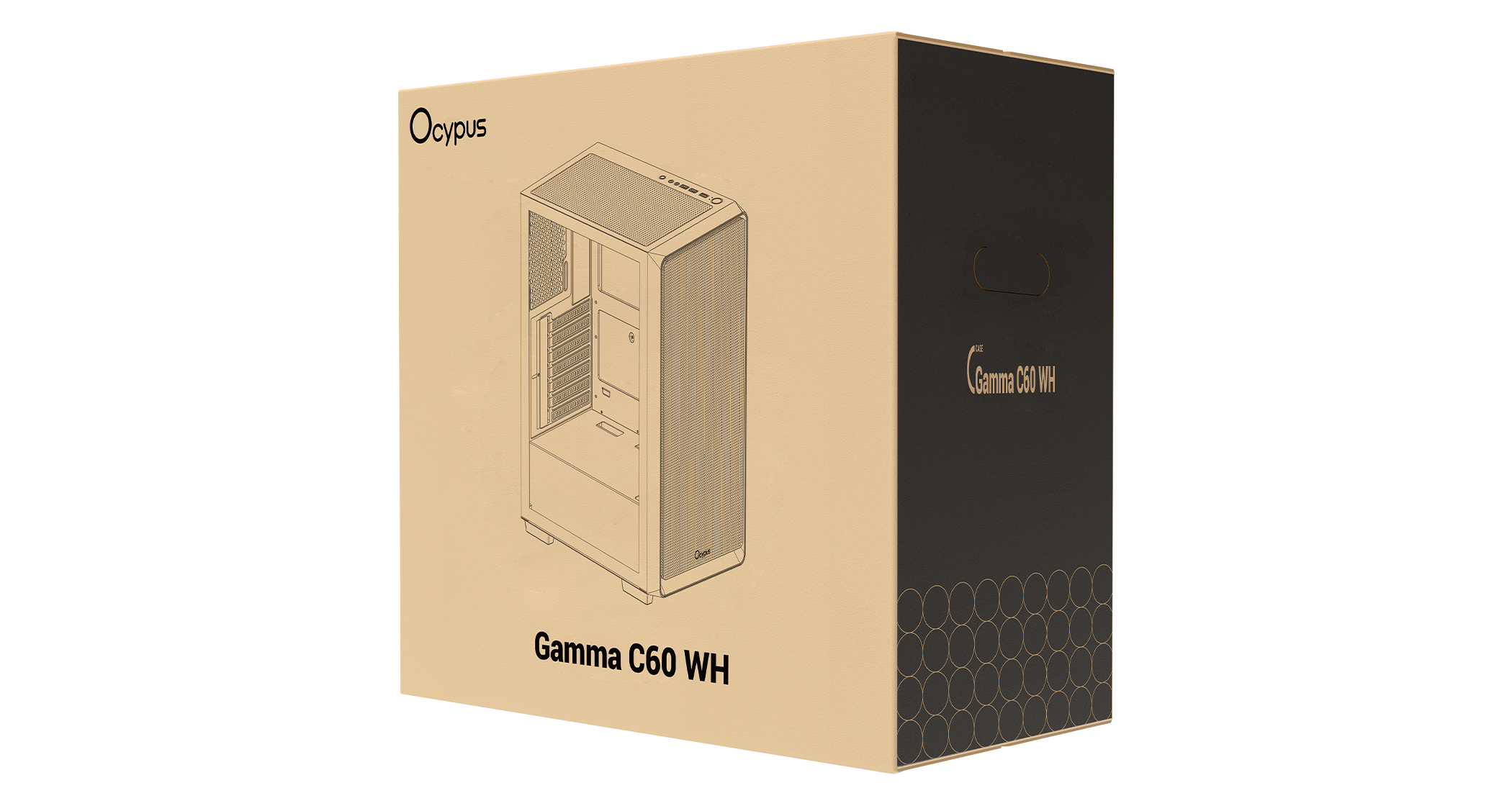 Netcodex.ph: OCYPUS GAMMA C60 WH ARGB ATX PC Case with Mesh Front Panel ...