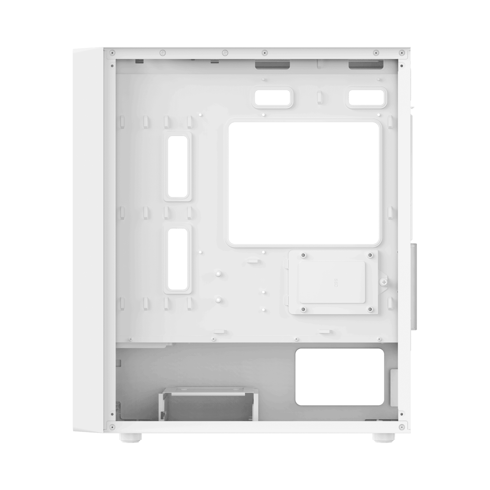 OCYPUS GAMMA C50 Mini-Tower Case High Airflow Mesh White - GAMMA-C50 ...