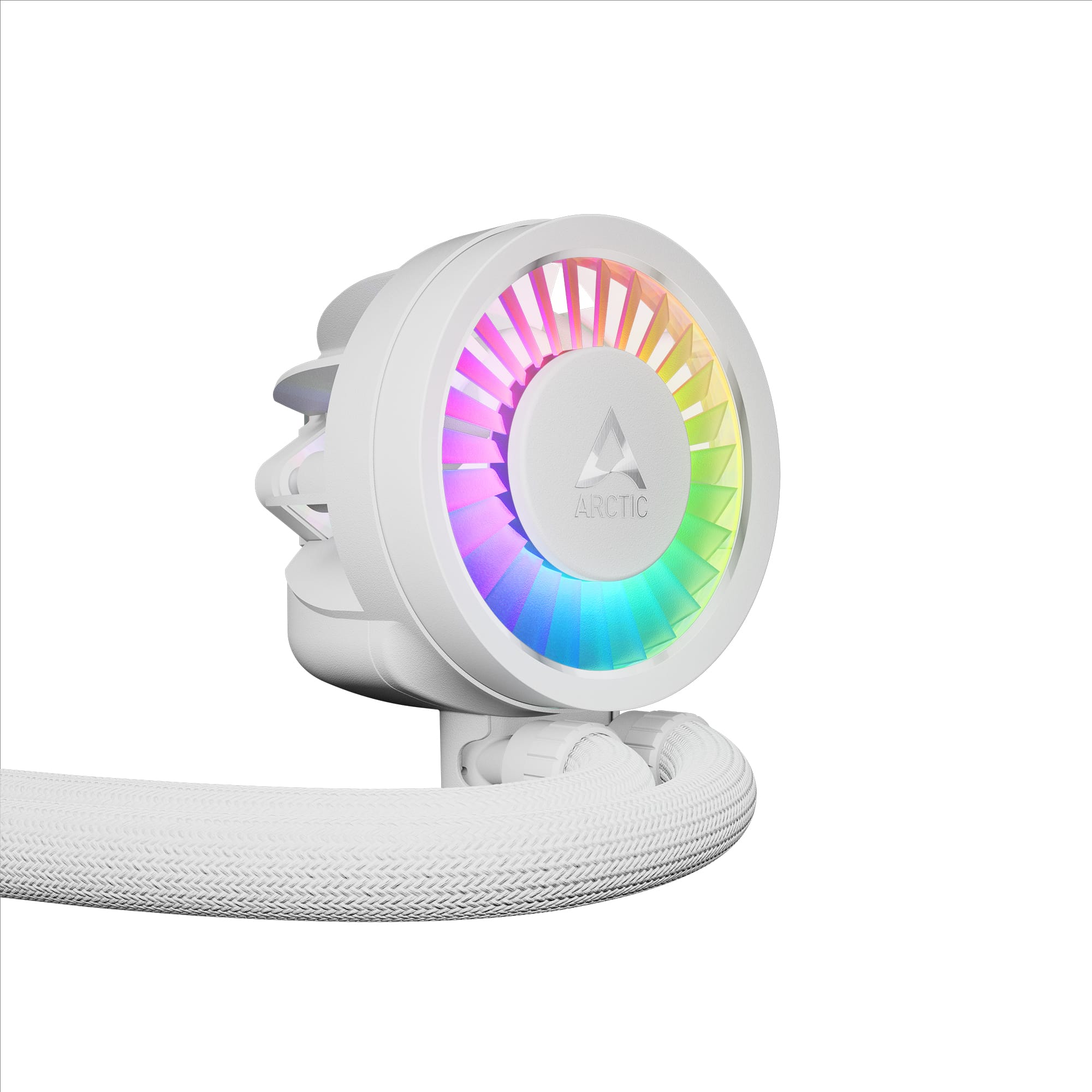 ARCTIC Liquid Freezer III Pro 420 A-RGB White AIO CPU Cooler 38mm Thick ...