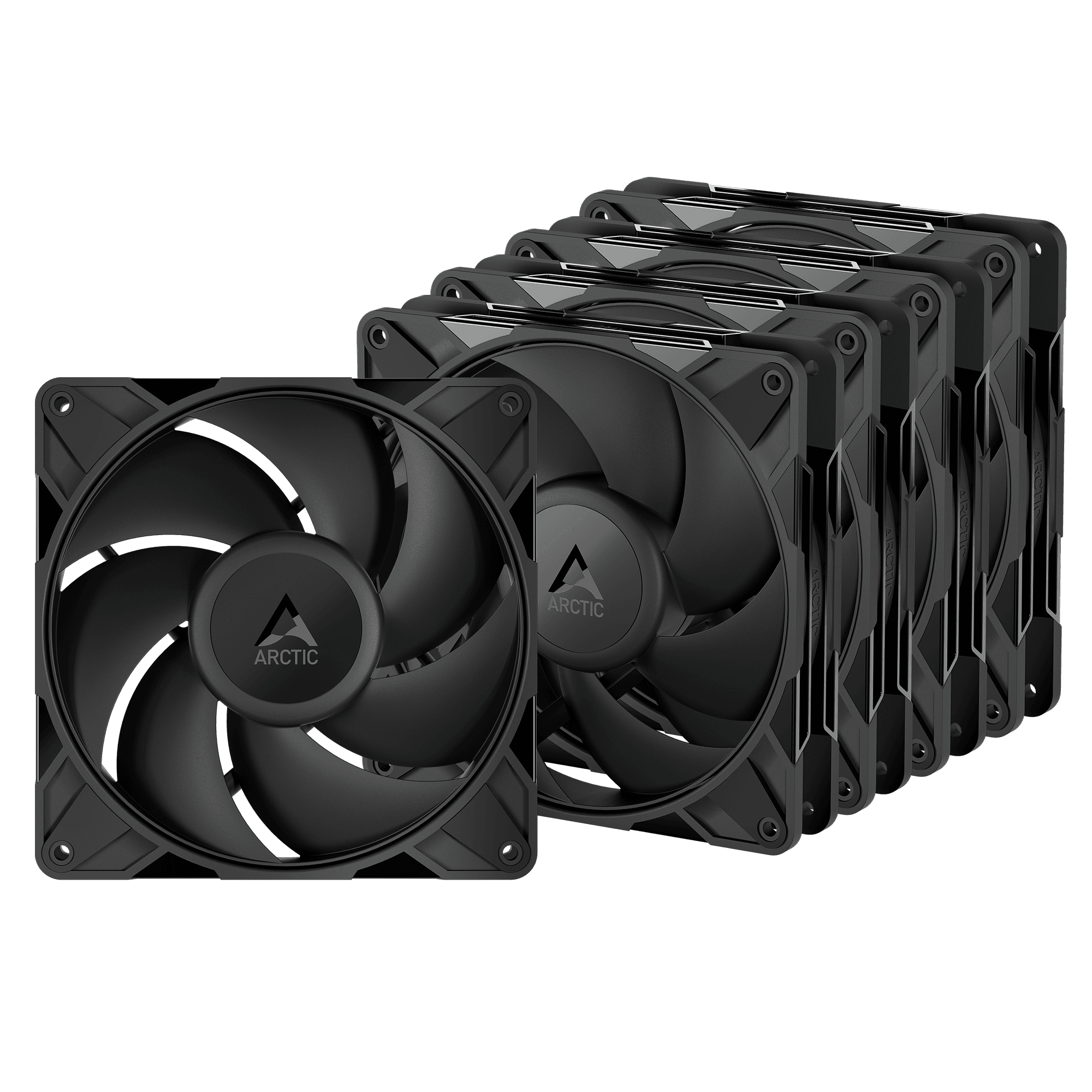 ARCTIC P14 Pro PST 140mm PWM Fan 5-Pack High Static Pressure 2500 RPM ...