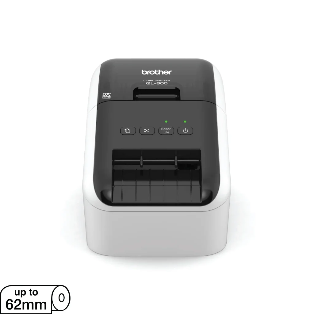 Netcodex.ph: Brother QL-800 High-Speed Desktop Label Printer with Black ...