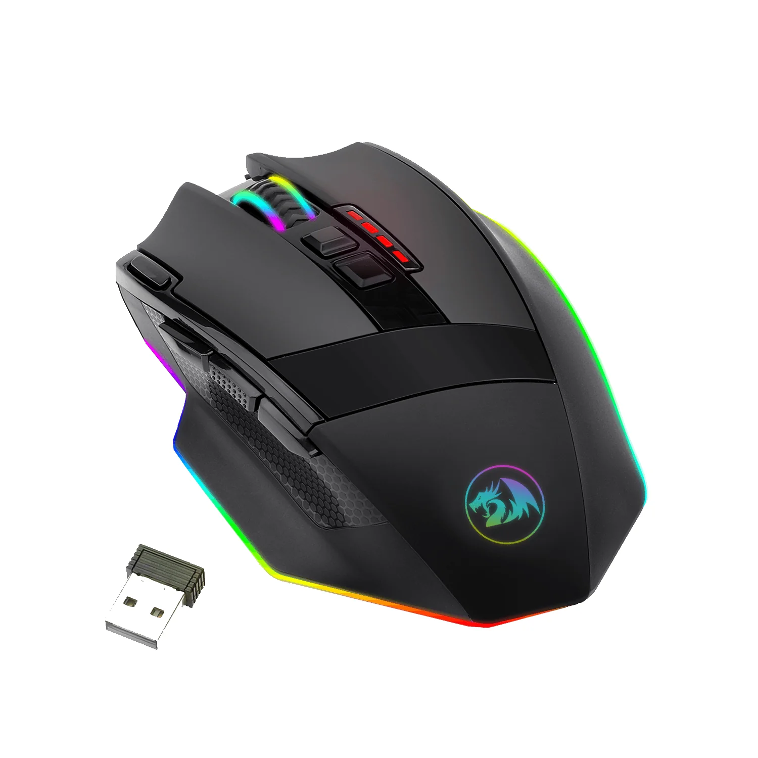Redragon Sniper Pro Wireless Gaming Mouse 16000 DPI RGB Dual Mode ...