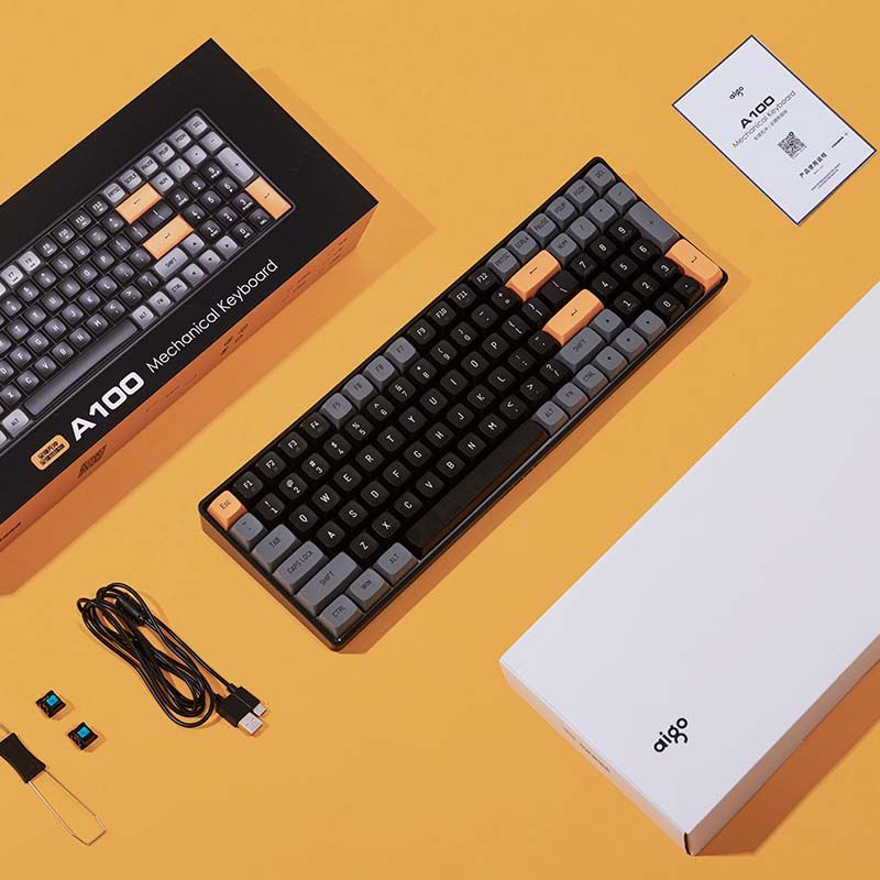 Netcodex.ph: Darkflash GD100 Mechanical Keyboard 100 Keys Dual-Mode PBT Hot-Swap Brown Sugar ...