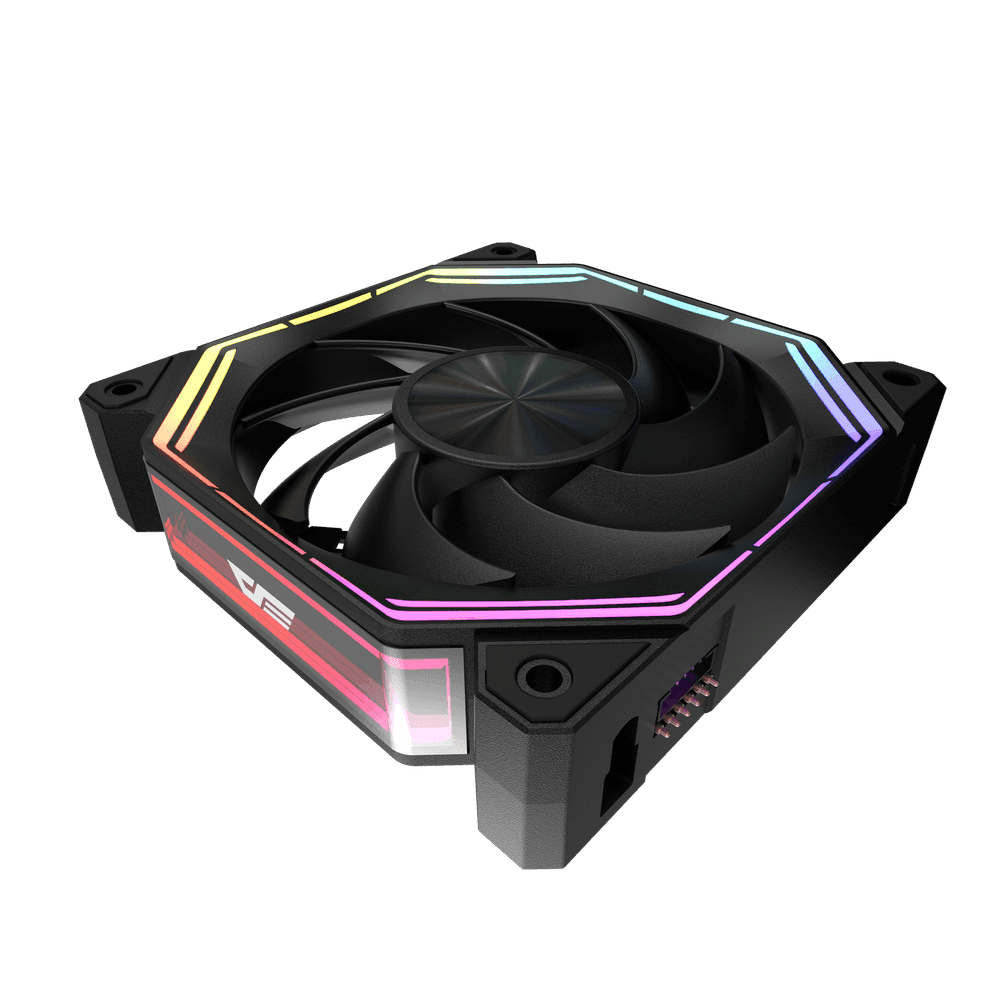 Netcodex.ph: Darkflash Infinity 34R Reverse Blade Black 120mm ARGB ...
