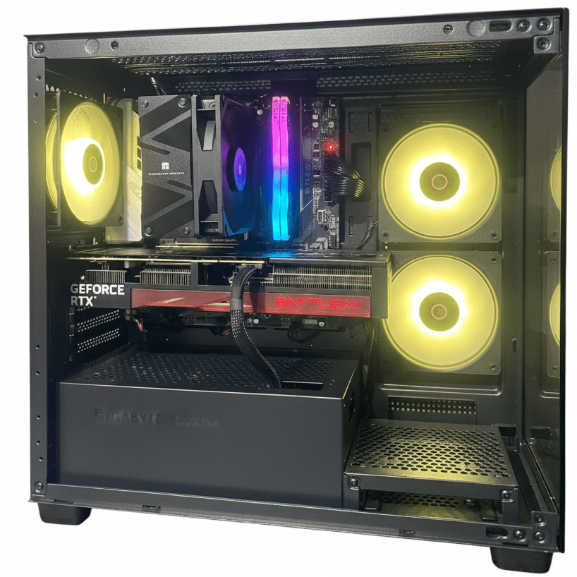 Meadow | High-End AMD Ryzen 7 7700 RTX 5070 Gaming PC - 32GB DDR5 ...