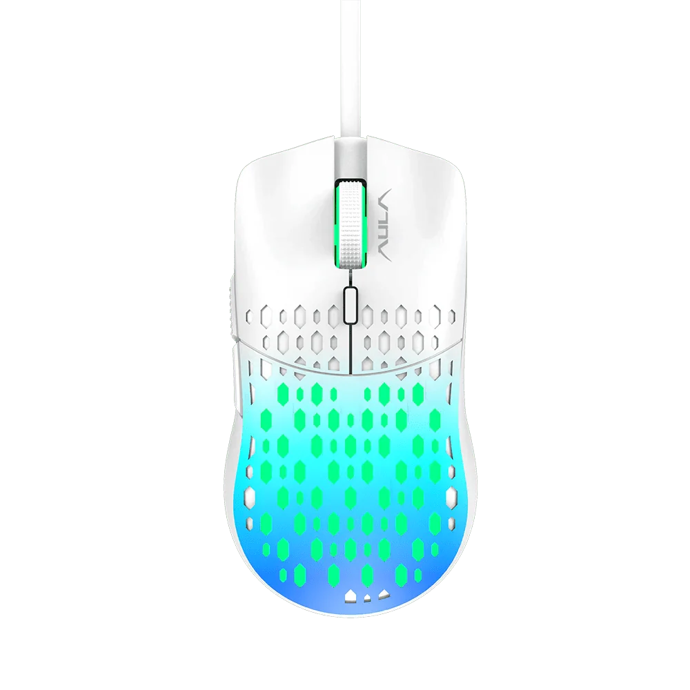Aula S11 PRO Wired Gaming Mouse - 3600 DPI - 6 Programmable Keys - RGB ...